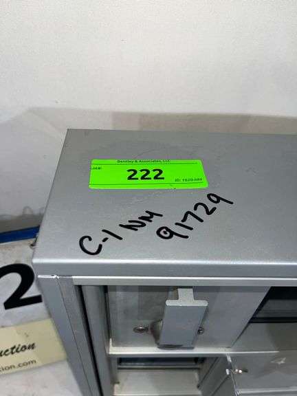 AF FLORENCE MF. 6-DRAWER KEY BOX - Bentley & Associates, LLC