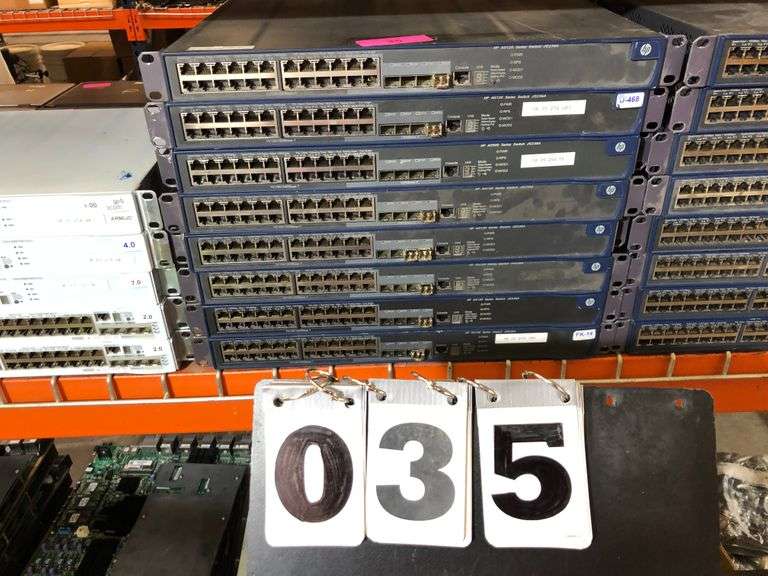 HP A5120 SERIES SWITCH JG236A (8X MONEY) - Bentley & Associates, LLC