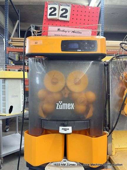 ZUMEX PRO 04882 JUICER MACHINE - Bentley & Associates, LLC