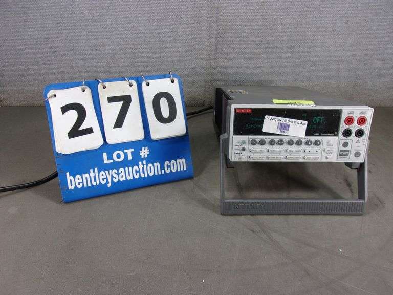 KEITHLEY 2401 SOURCE METER - Bentley & Associates, LLC