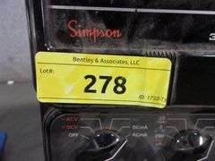 SIMPSON 360-3 DIGITAL MULTIMETER - Bentley & Associates, LLC
