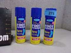 3 PERSONAL CARE FOOT POWDER SPRAY - Bentley & Associates, LLC