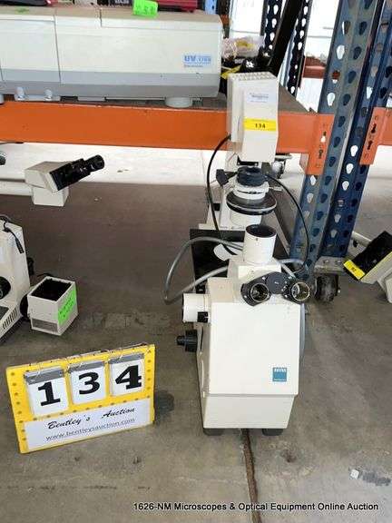 ZEISS AXIOVERT 10 MICROSCOPE - Bentley & Associates, LLC