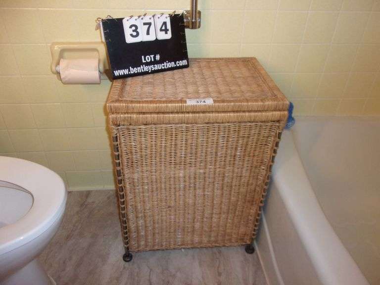 WICKER HAMPER - Bentley & Associates, LLC