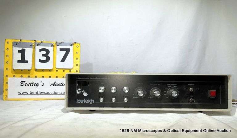 BURLEIGH RC-43 PROGRAMMABLE RAMP GENERATOR - Bentley & Associates, LLC