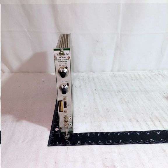 TENNELEC TC441 SINGLE CHANNEL ANALYZER - Bentley & Associates, LLC