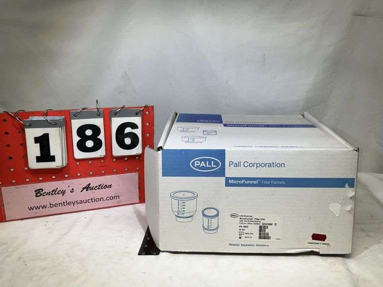 PALL CORP. MICROFUNNEL FILTER UNIT - Bentley & Associates, LLC