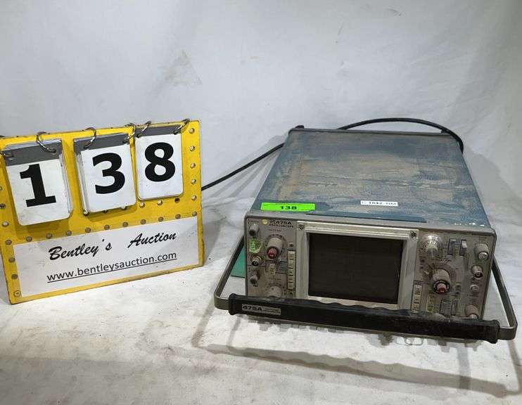 TEKTRONIX 475A OSCILLOSCOPE - Bentley & Associates, LLC