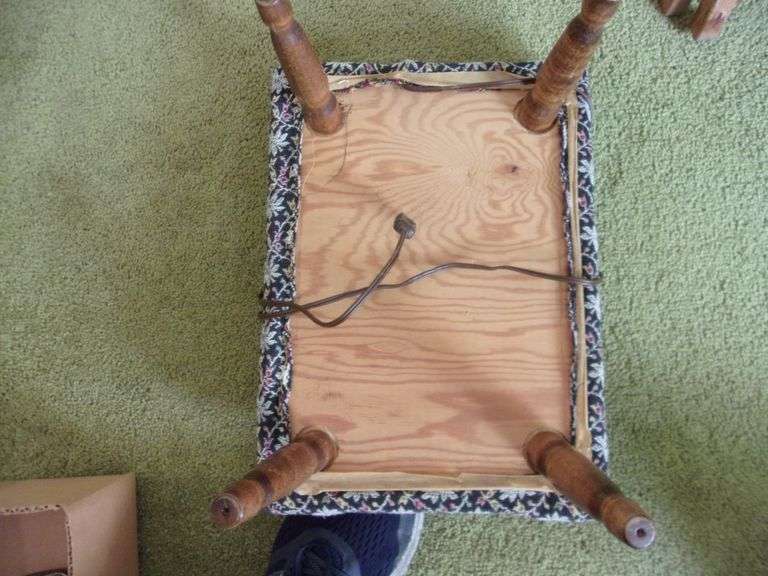 HEATED FOOT STOOL - Bentley & Associates, LLC