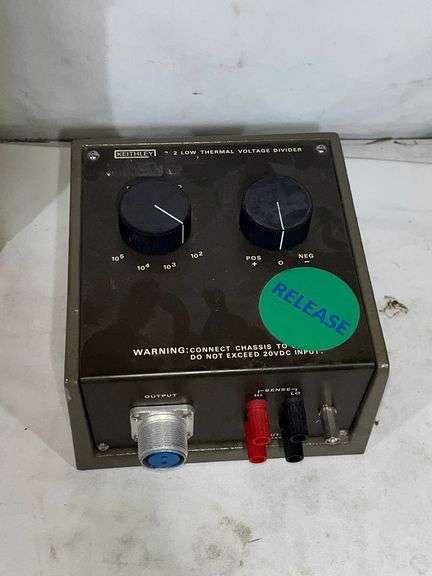 KEITHLEY 262 LOW THERMAL VOLTAGE DIVIDER - Bentley & Associates, LLC