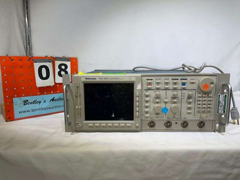 TEKTRONIX TDS 684C COLOR FOUR CHANNEL DIGITAL REAL TIME OSCILLOSCOPE ...