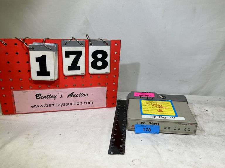 CANBERRA INSPECTOR 2000 - Bentley & Associates, LLC