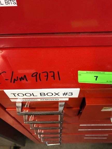 ROLLING RED MATCO TOOLBOX W/ 10 DRAWERS - Bentley & Associates, LLC