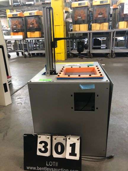 GRAY METAL LAB EQUIPMENT BOX - Bentley & Associates, LLC