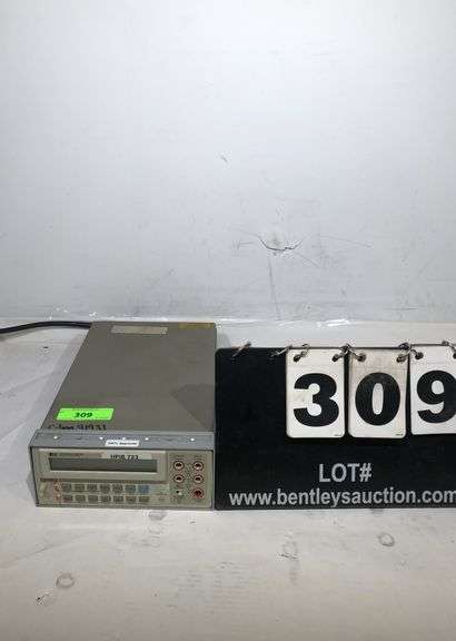 HP 3478A MULTIMETER - Bentley & Associates, LLC