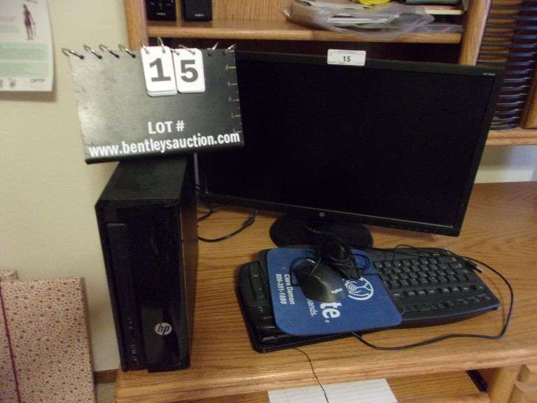 HP COMPUTER SYSTEM - MONITOR, COMPUTER, KEYBOARDS, MOUSE AND SPEAKERS ...