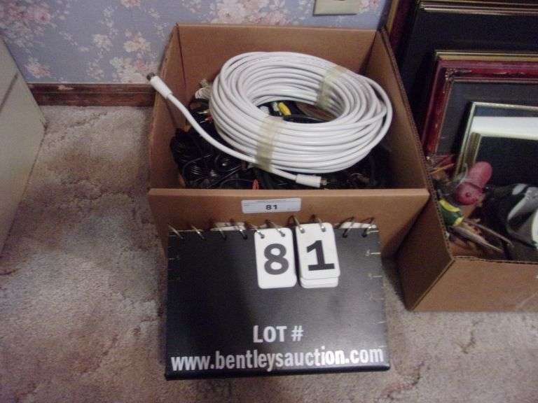 BOX: TV & ELECTRIC CORDS - Bentley & Associates, LLC