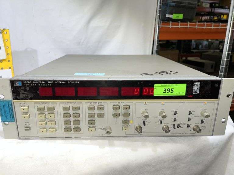 HP 5370B UNIVERSAL TIME INTERVAL COUNTER - Bentley & Associates, LLC