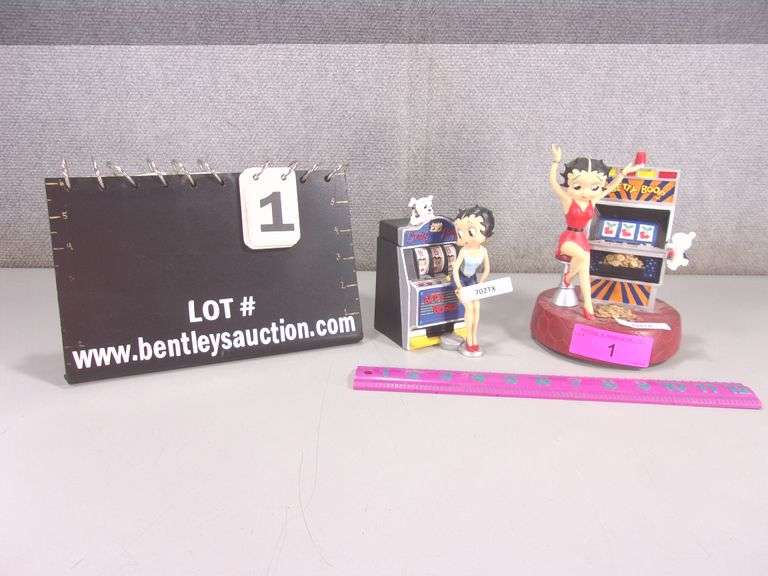 BETTY BOOP SLOT MACHINE FIGURINE MUSIC BOX - Bentley & Associates, LLC