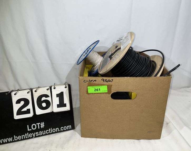 BOX: MISC WIRE ROLLS - Bentley & Associates, LLC