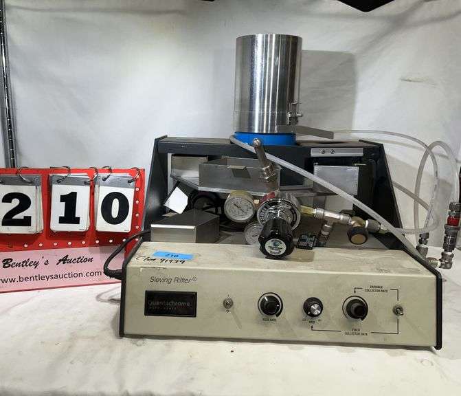 QUANTACHROME INSTRUMENTS SIEVING RIFFLER LAB DISPENSER - Bentley ...