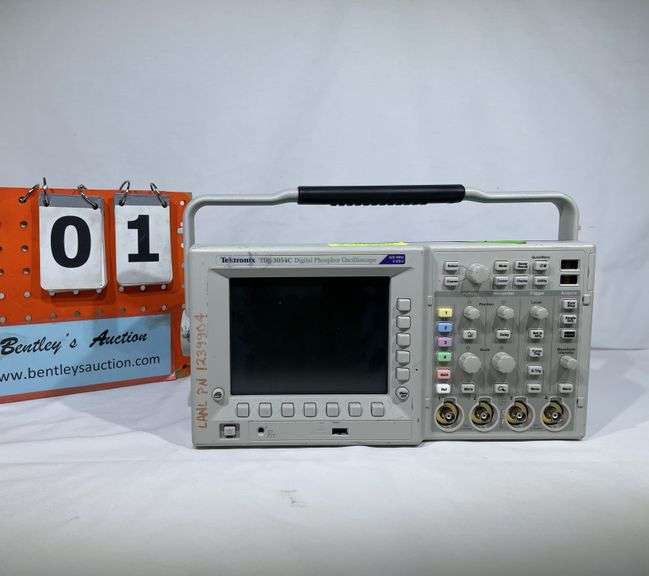 TEKTRONIX TDS 3054C DIGITAL PHOSPHOR OSCILLOSCOPE - Bentley ...