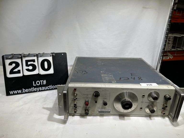 HP H12-215A PULSE GENERATOR - Bentley & Associates, LLC