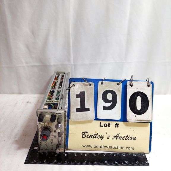 TEKTRONIX 7B92A DUAL TIME BASE - Bentley & Associates, LLC
