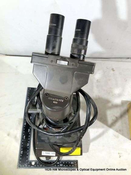 SWIFT INSTRUMENTS INTERNATIONAL COLLEGIATE 400 MICROSCOPE - Bentley ...