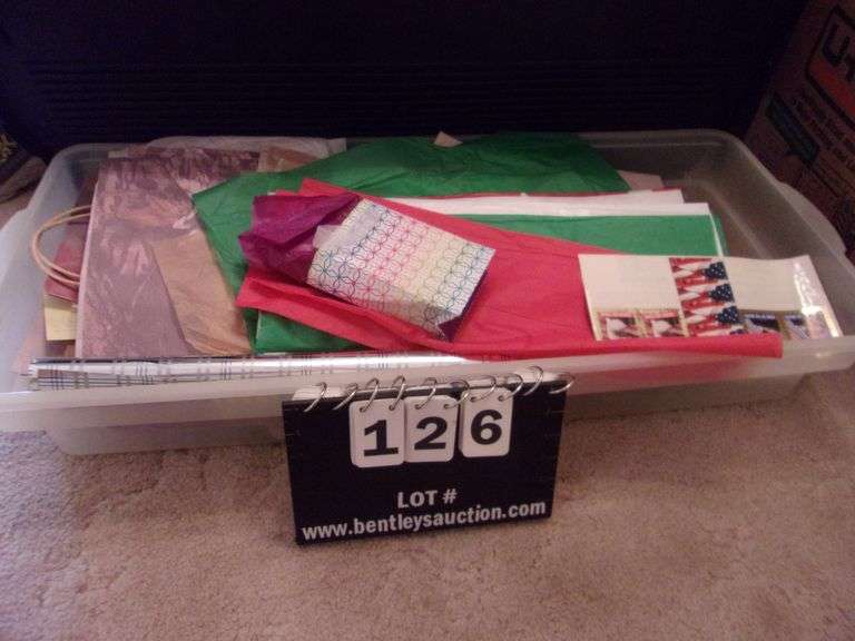 TUCKER POLY TOTE: MIXED WRAPPING PAPER & MATERIAL - Bentley ...