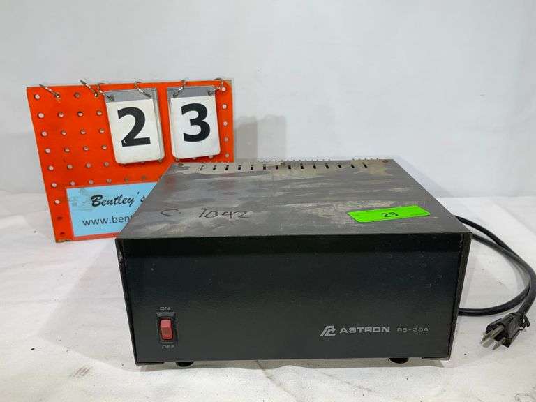 ASTRON RS-35A POWER SUPPLY - Bentley & Associates, LLC