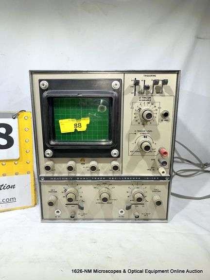 HEATHKIT 10-105 DUAL TRACE O-SCOPE - Bentley & Associates, LLC