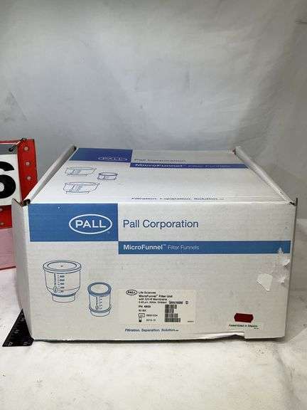 PALL CORP. MICROFUNNEL FILTER UNIT - Bentley & Associates, LLC