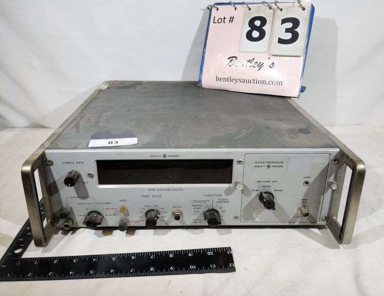 HP 5252A PRESCALER - Bentley & Associates, LLC