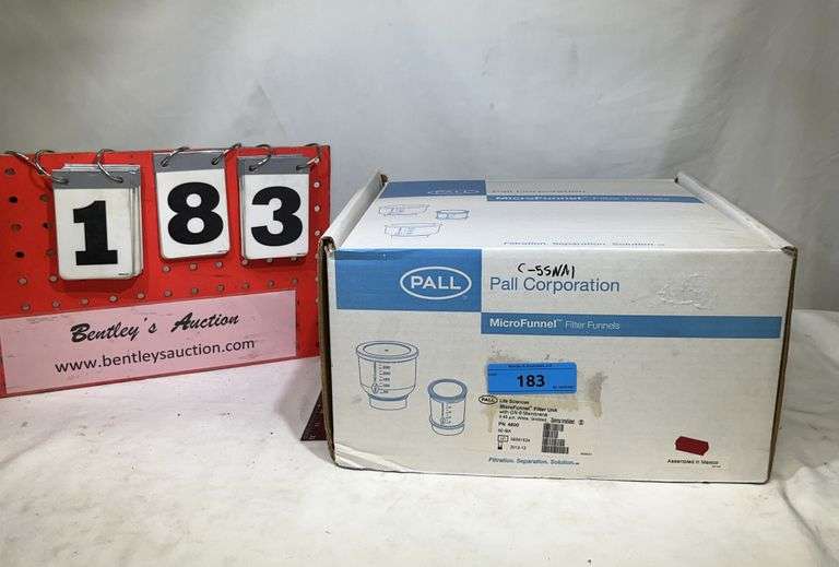 PALL CORP. MICROFUNNEL FILTER UNIT - Bentley & Associates, LLC