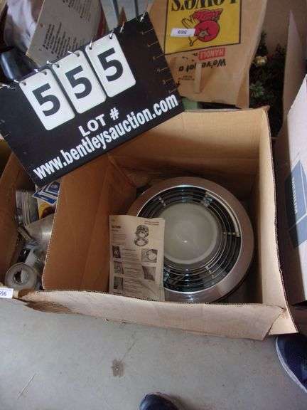 VINTAGE NUTONE 9093N HEAT-A-VENTLITE BATHROOM LIGHT/VENT - NEW ...