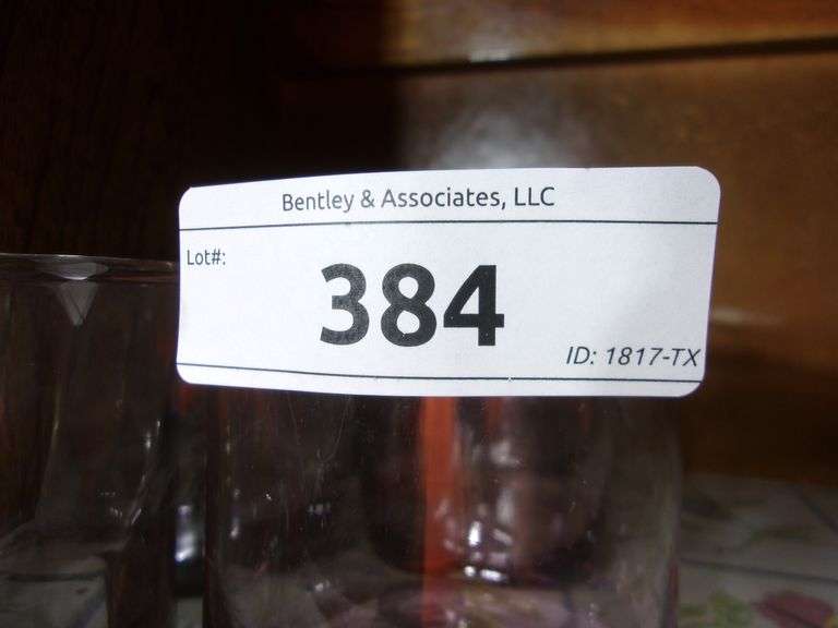 6 GLASS CUPS - Bentley & Associates, LLC