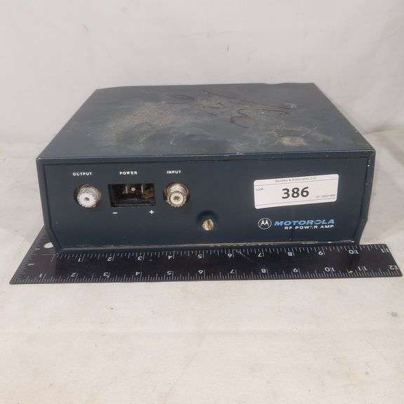 MOTOROLA RF POWER AMP - Bentley & Associates, LLC