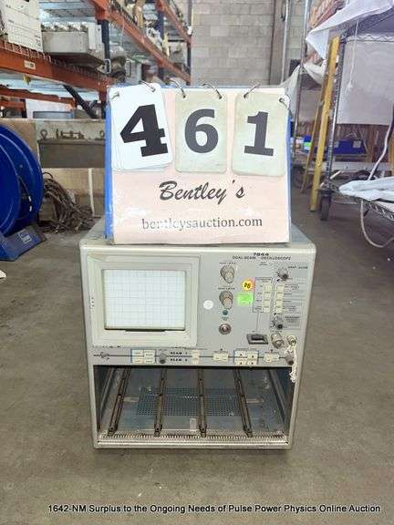 TEKTRONIX 7844 DUAL BEAM OSCILLOSCOPE - Bentley & Associates, LLC