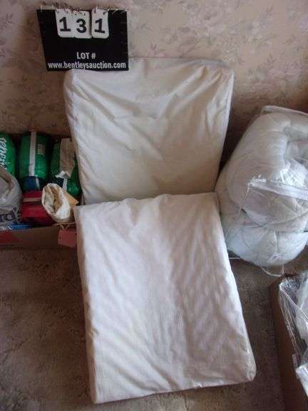 LOT: 2 MEMORY FOAM WEDGE SLEEPING BLOCKS - Bentley & Associates, LLC