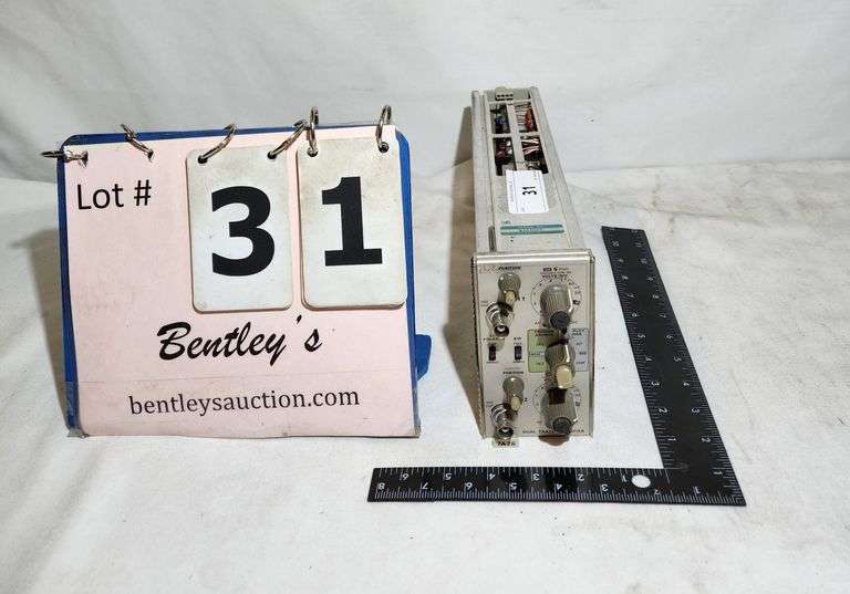 TEKTRONIX 7A26 DUAL TRACE AMPLIFIER - Bentley & Associates, LLC