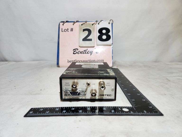 ORTEC 109A PREAMPLIFIER - Bentley & Associates, LLC