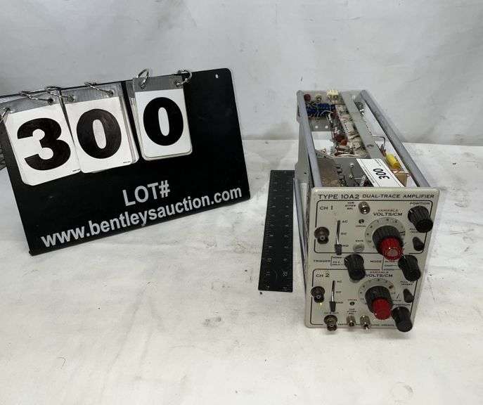 TEKTRONIX TYPE 10A2 DUAL TRACE AMPLIFIER - Bentley & Associates, LLC