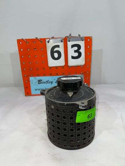 VARIAC 200-C VARIABLE AUTO TRANSFORMER - Bentley & Associates, LLC