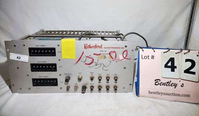 RUTHERFORD A10 DIGITAL TIME DELAY GENERATOR - Bentley & Associates, LLC