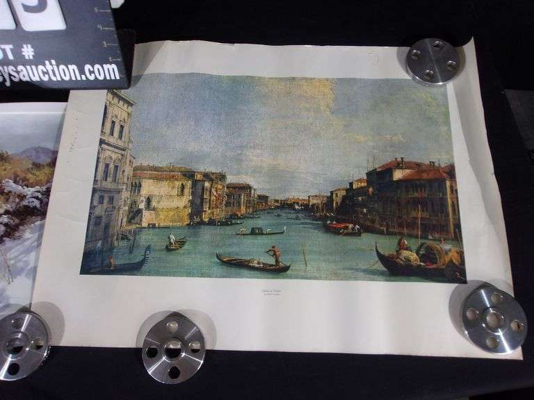 (3) PRINTS: "TAOS WINTER" BY PATRICIA ROSE, "WINTER IN PICURIS" BY ...