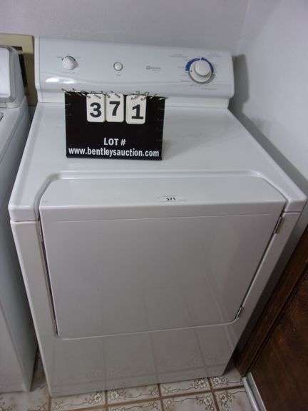 MAYTAG PERFORMA DRYER - Bentley & Associates, LLC