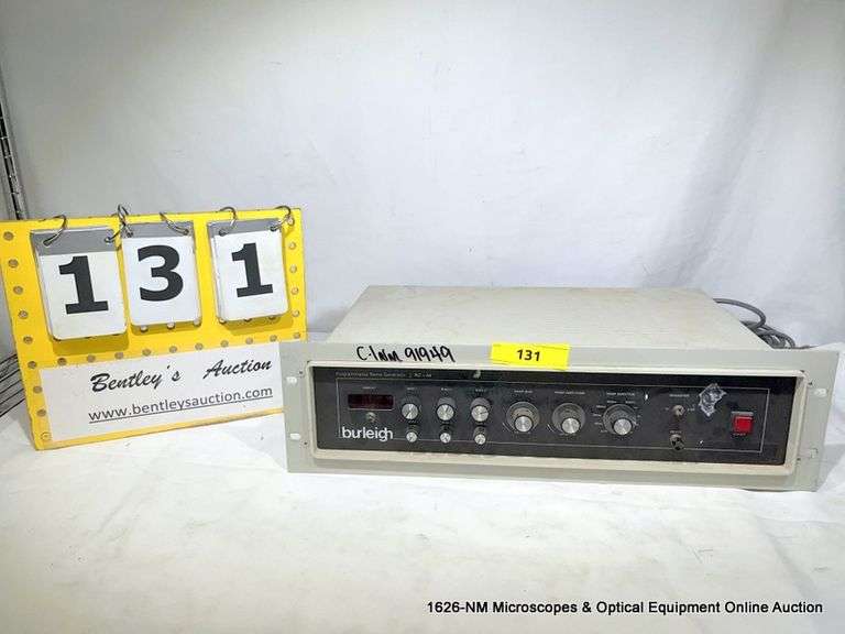 BURLEIGH RC-44 PROGRAMMABLE RAMP GENERATOR - Bentley & Associates, LLC