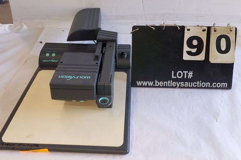 WOLF VISION VZ-8 PLUS PROJECTOR - USED, AS IS - Bentley & Associates, LLC