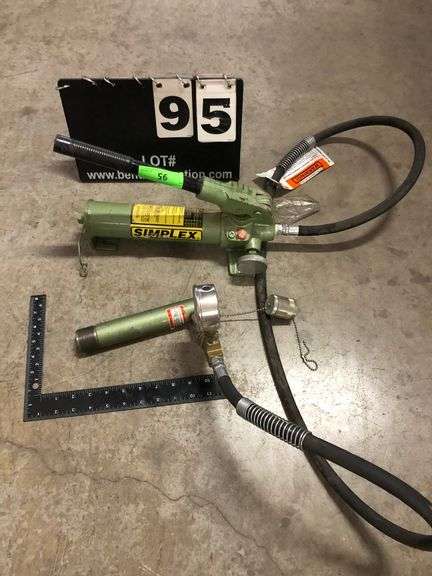 SIMLEX HAND GRIP PUMP - GREEN - Bentley & Associates, LLC